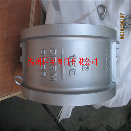 H71W-16P/R CF8/304 不锈钢对夹式止回阀-阿里巴巴