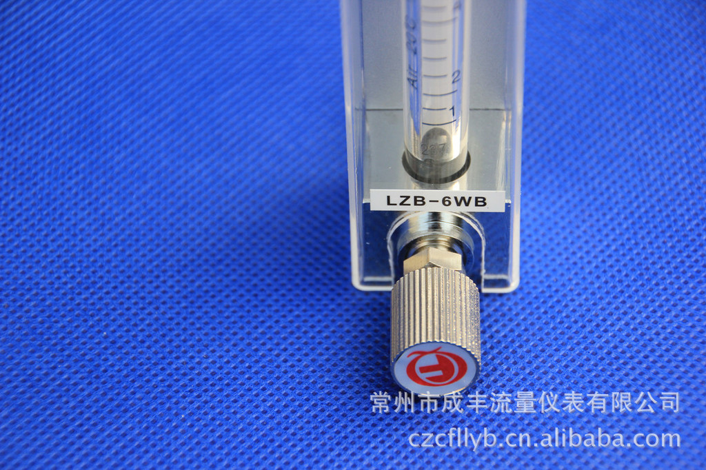 常州LZB-3WB微型流量计玻璃管浮子流量仪表面板式安装宝塔接头-阿里巴巴