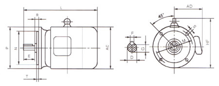 批发y2系列直流电机y132s-6 单相异步电动机小型微型电机-阿里巴巴
