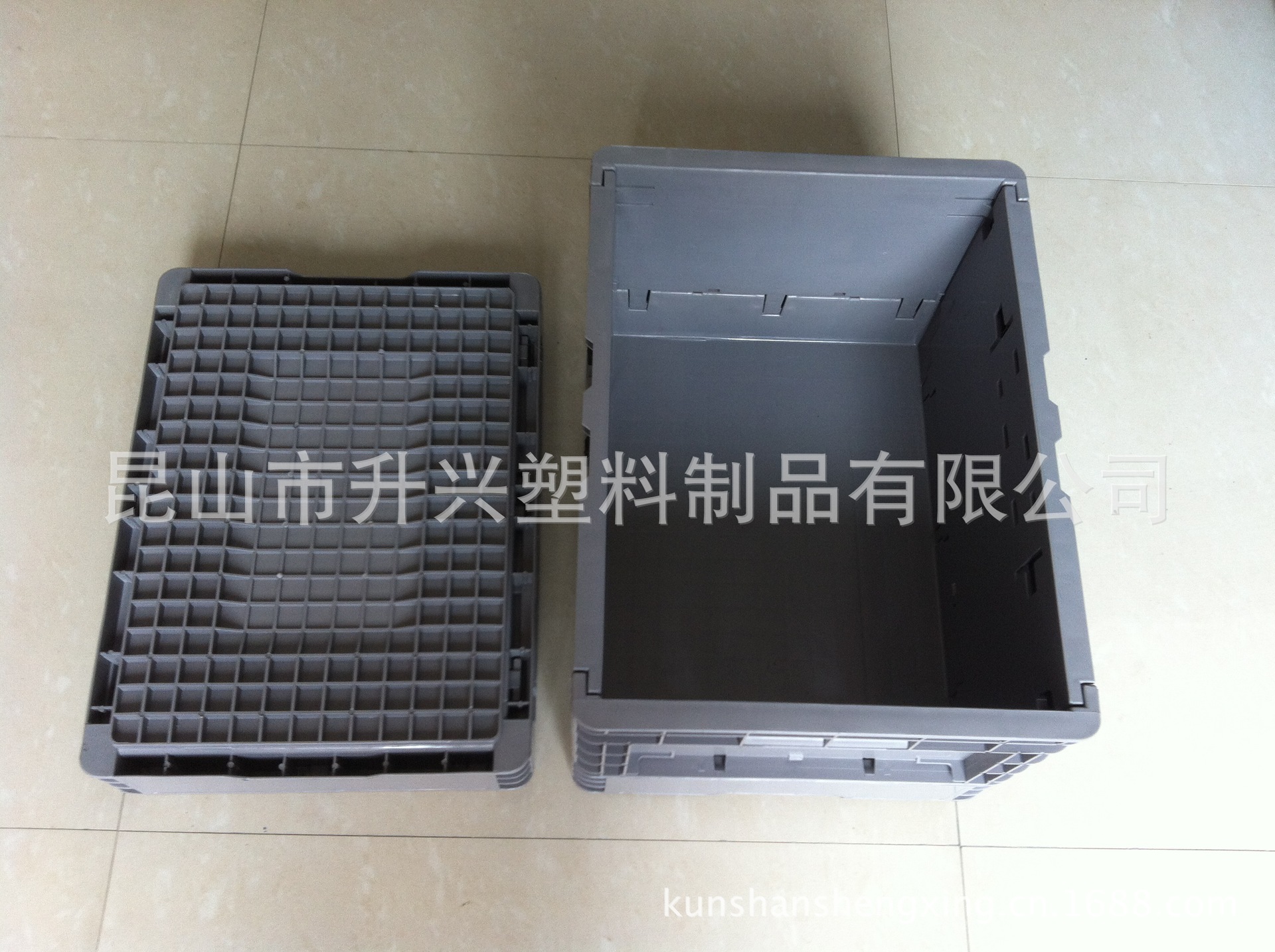 批量供应优质塑料箱TP331周转箱335*335*100用于运输物流-阿里巴巴