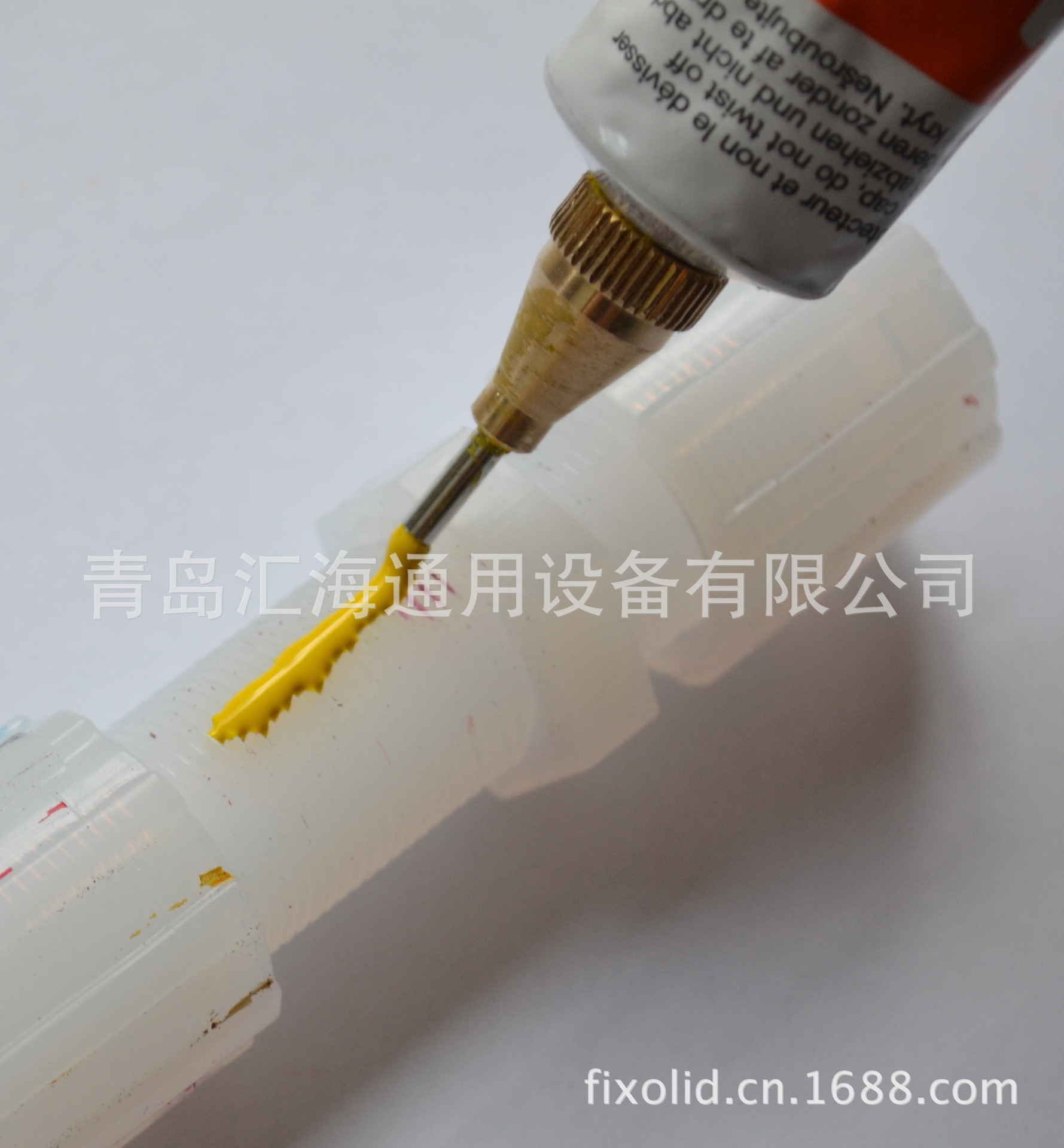 FIXOLID-T300 螺栓防松标记笔/管状油漆笔- 黄色-阿里巴巴