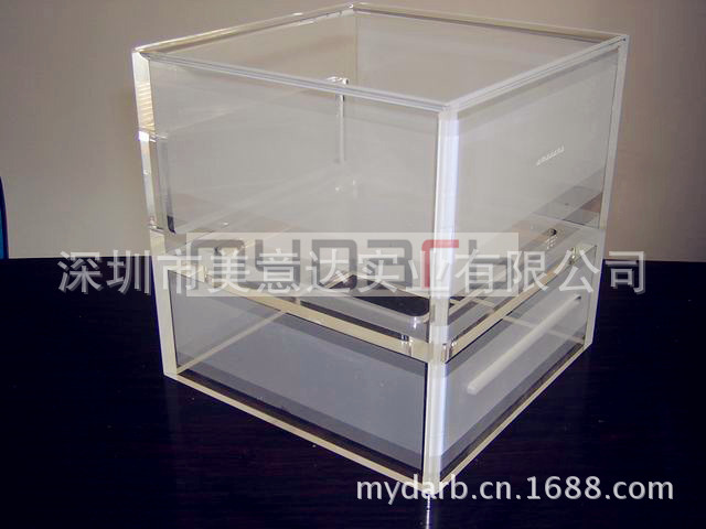 深圳厂家直销有机玻璃盒子 便签盒 亚克力礼品盒 - 办公批发网