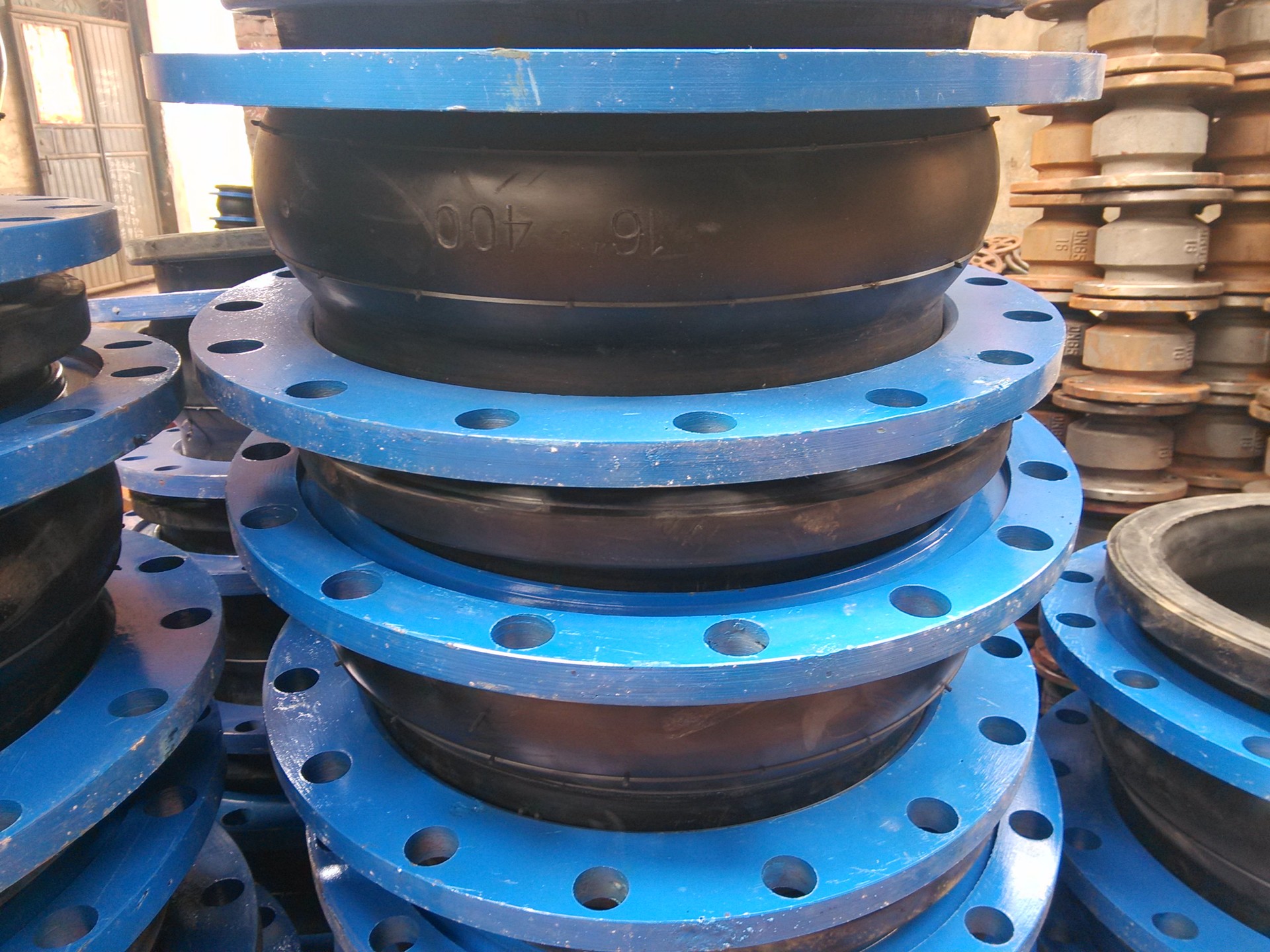 橡胶软接头 管道减震器 JGD41-16 DN400 厂家直销 质优价美-阿里巴巴