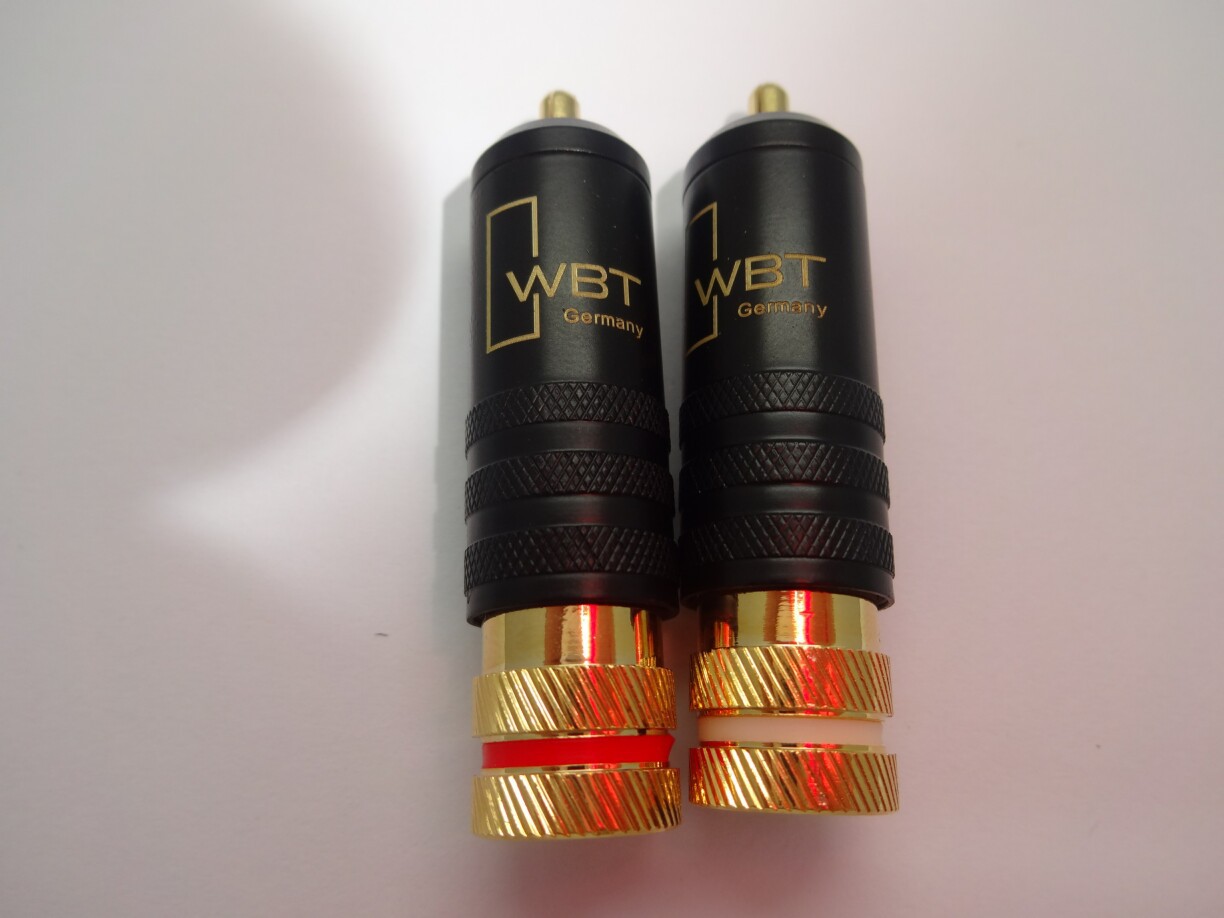 WBT黑色RCA插/WBT黑色莲花插/高档RCA插装配型-阿里巴巴