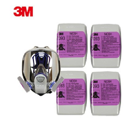 3M7093C P100颗粒物滤尘盒 7093CN有机气体、酸性气体防护-阿里巴巴