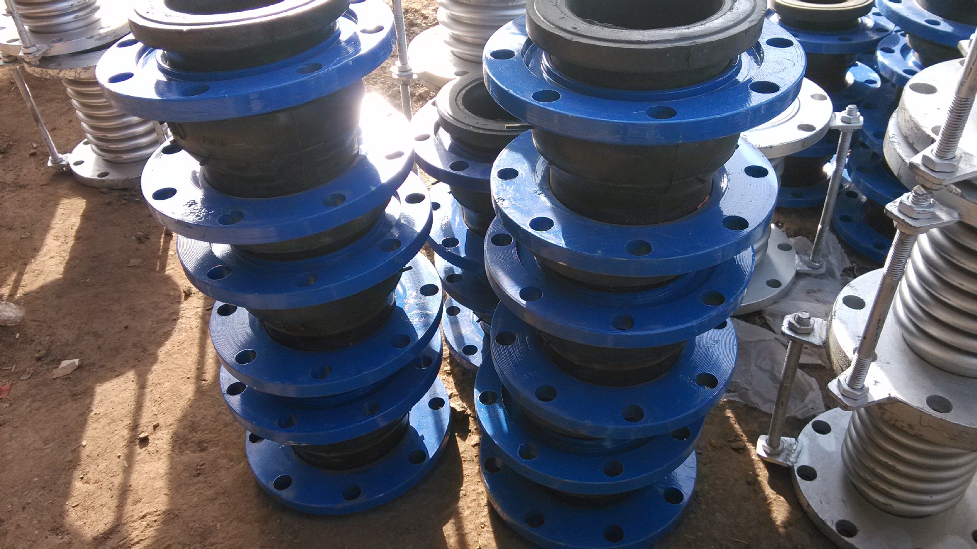 橡胶软接头 管道减震器 JGD41-16 DN80 厂家直销 质优价美-阿里巴巴