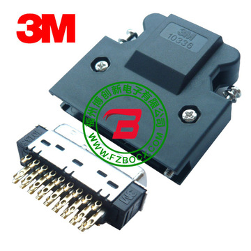 原装3M连接器3M 10136-3000PE/10336-52A0-008 SCSI 36P 插头-阿里巴巴