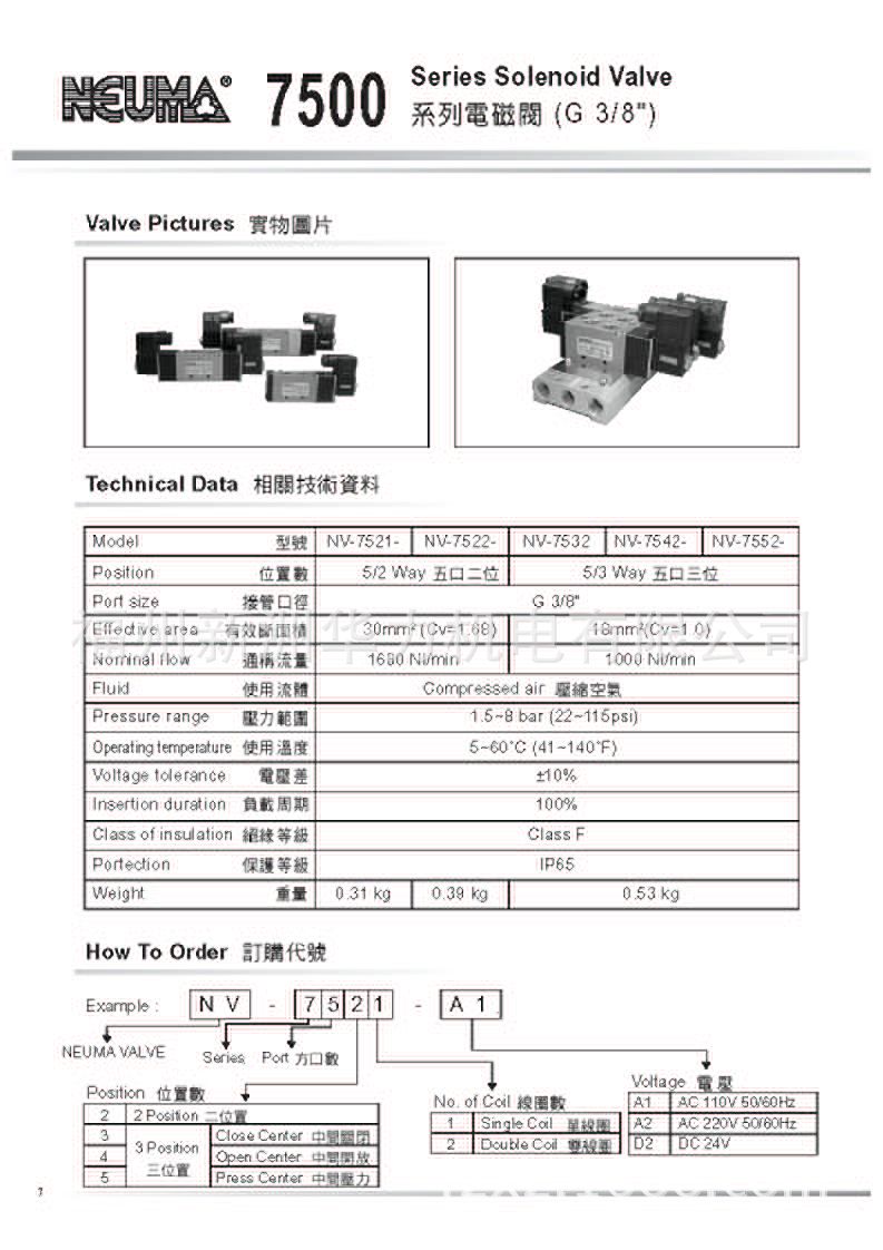 台湾NEUMA电磁阀，气缸NVA-7521,NVA-6521,NVA-5521控制气动控制-阿里巴巴