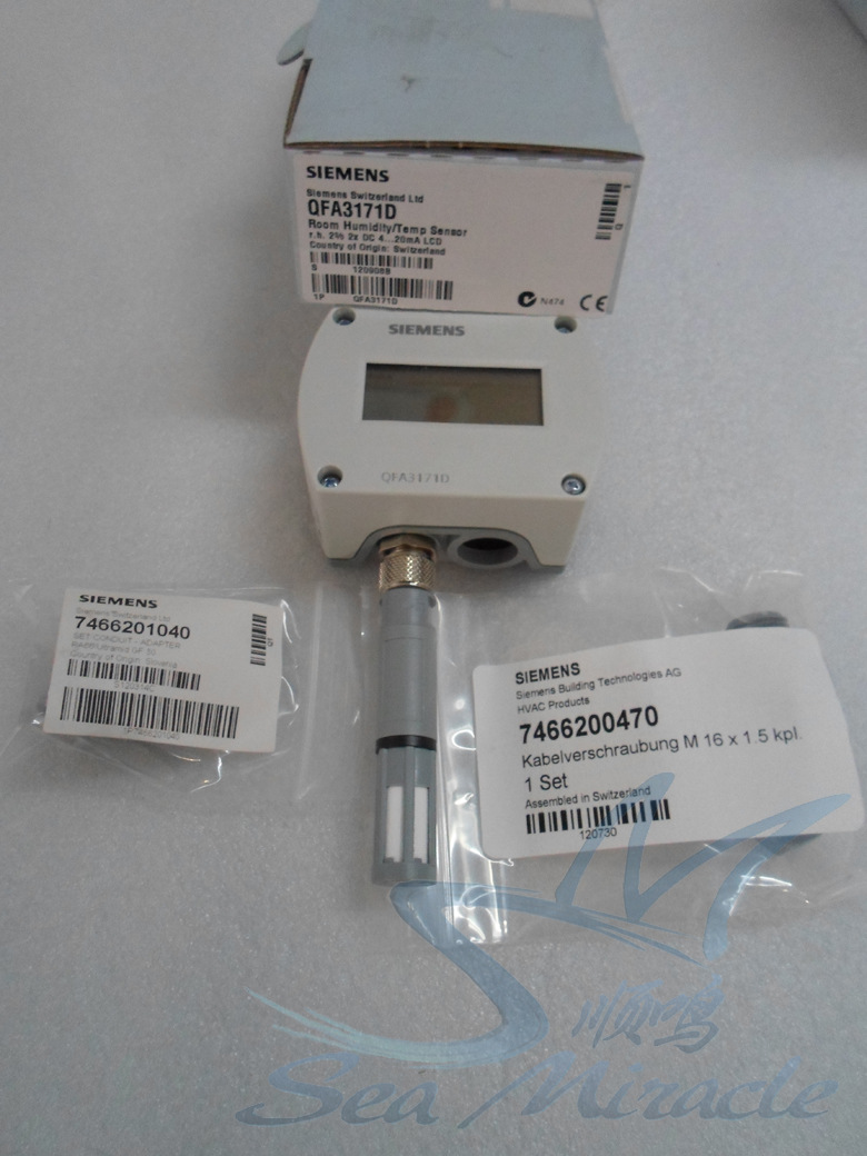 西门子 QFA3171D 带显示室外液晶数字空气温湿度传感器4-20ma 楼宇自控汇总[品牌 价格 图片 报价]-易卖工控网