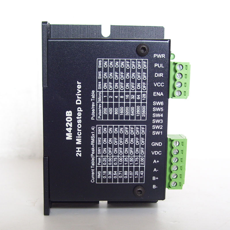 42步进电机驱动器m420b电压10-24v通用款64细分1.5a不串电阻包邮-阿里巴巴