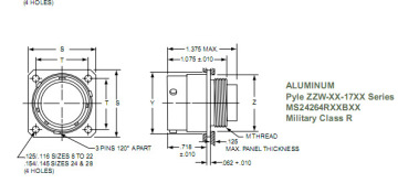 现货Amphenol/MS24266R14B7SN连接器14-7 7P SOCKET 原装正品-阿里巴巴