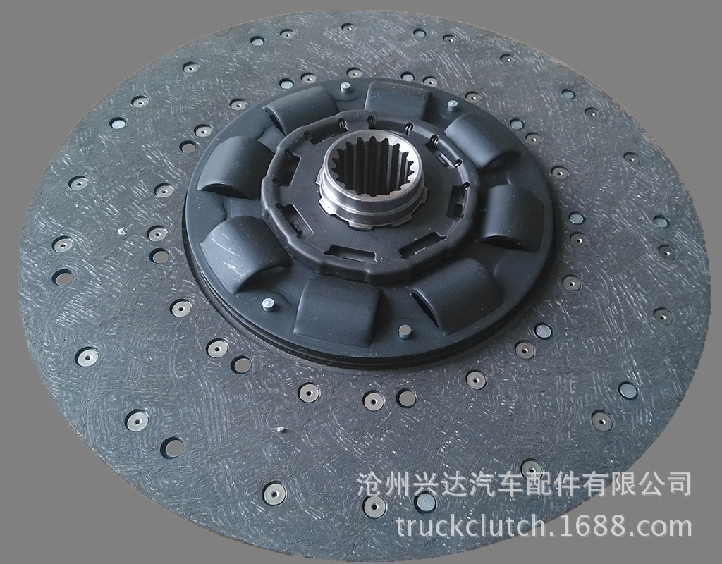 高性能耐摩擦压盘 适用奔驰卡车离合器摩擦片 430离合器片18齿OE-阿里巴巴