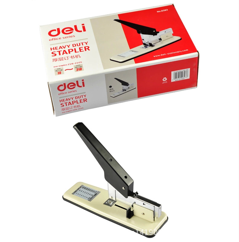 deli大号钉书机 得力0393 订书机 订书机重型 120页 加厚 订书机 - 办公批发网