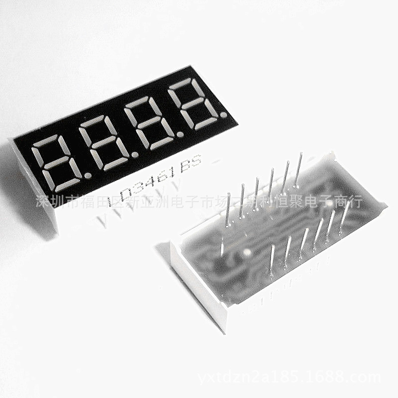 3461BS 4位数0.36寸 7段LED数码管 共阳 - 电子批发交易网