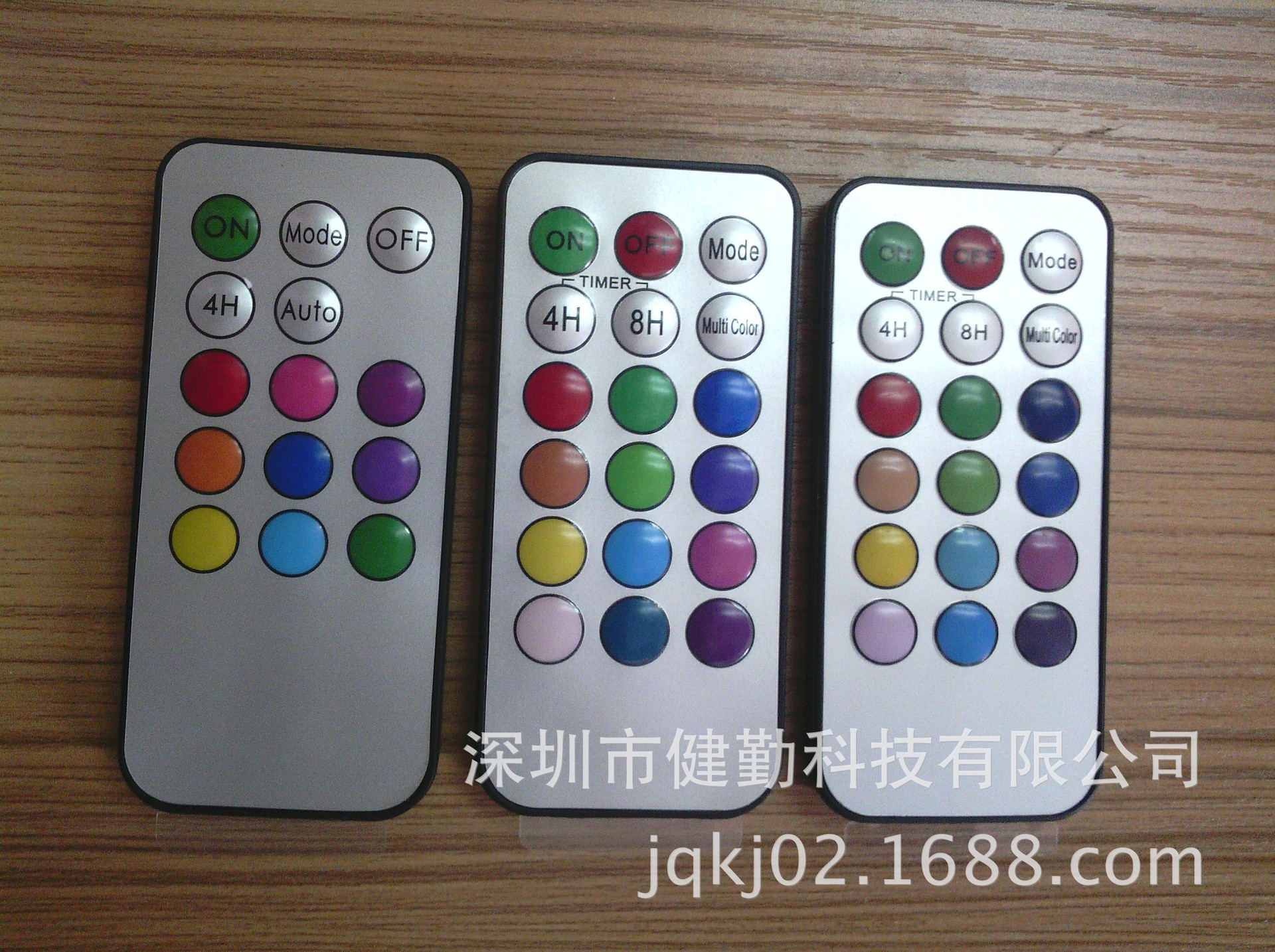 遥控器厂家生产：RF433遥控器1键2键4键5键6键8键LED灯红外遥控器-阿里巴巴