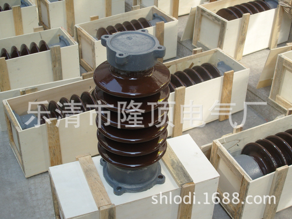 隆顶电气 陶瓷户外支柱瓷瓶 耐污绝缘子ZSW 10kv 24kv 35kv 66kv-阿里巴巴