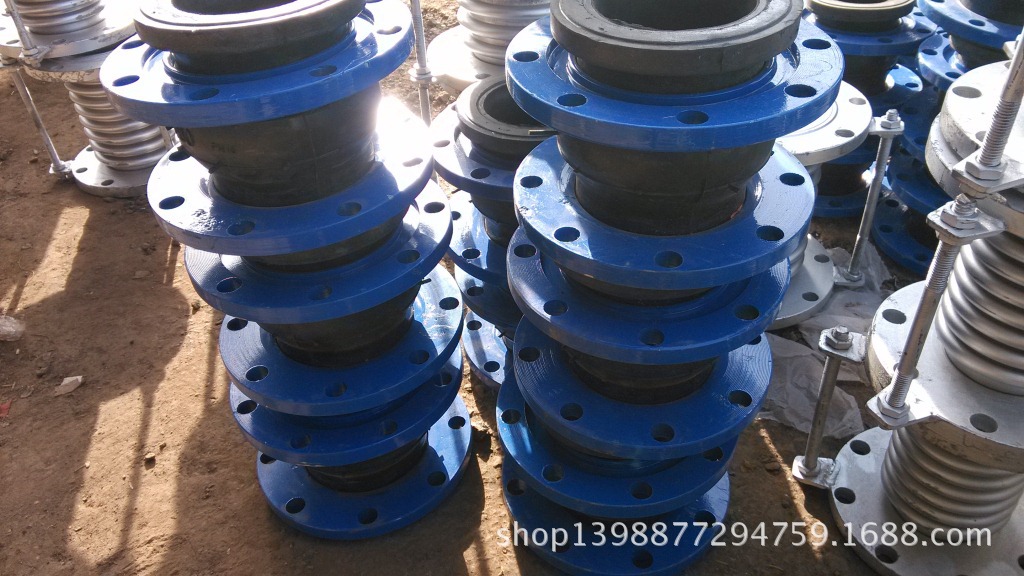 可挠曲橡胶软接头 管道减震器 JGD41-16 DN80 厂家直销 - 阀批发网