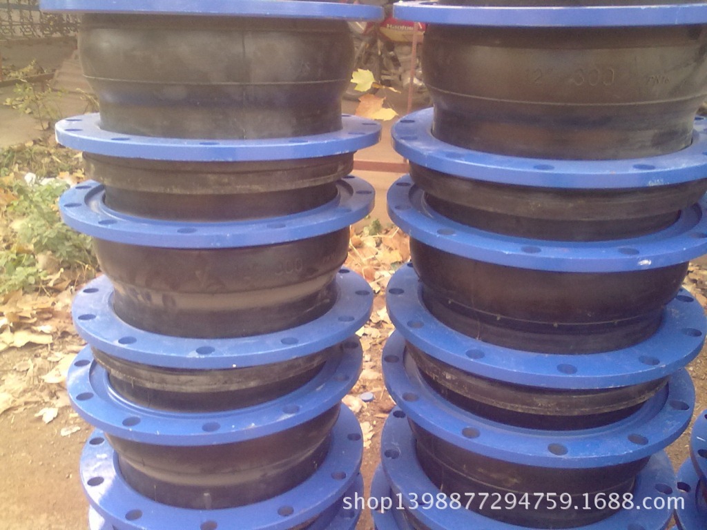 可挠曲橡胶软接头 法兰管道减震器 JGD41-10 DN400 厂家直销 - 阀批发网