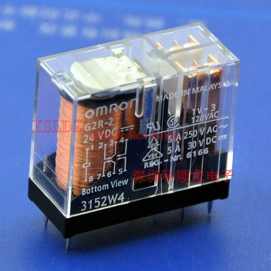 G2R-2-24VDC G2R-2-DC24V 5A 24V 8脚 全新原装正品功率继电器-阿里巴巴