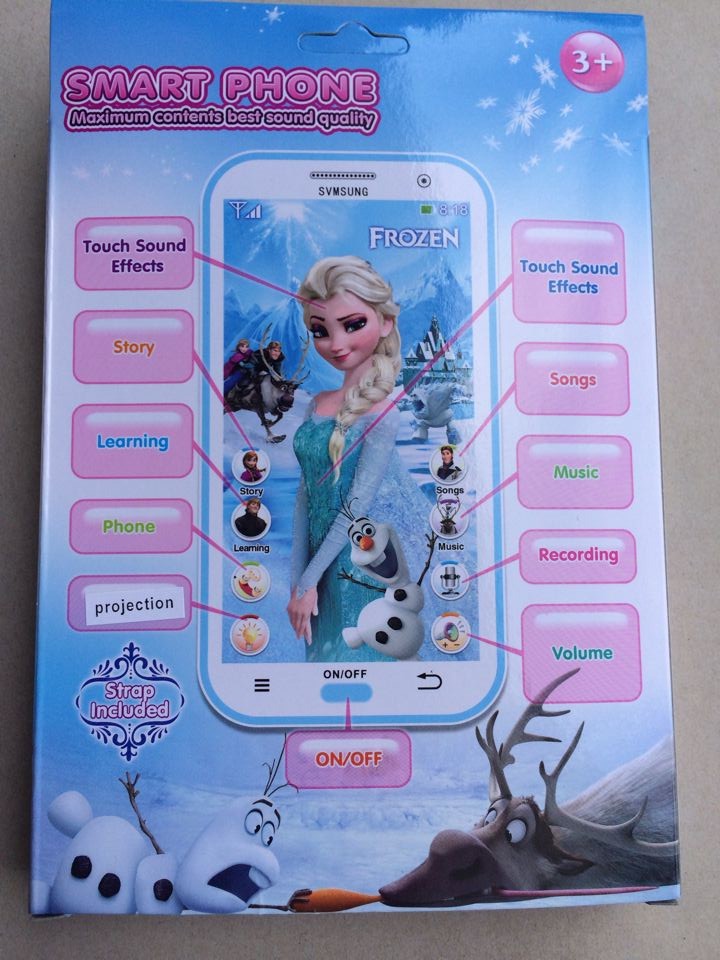 Cute Fun Kids Children Baby Frozen Figures Educational Learning Mobile ...