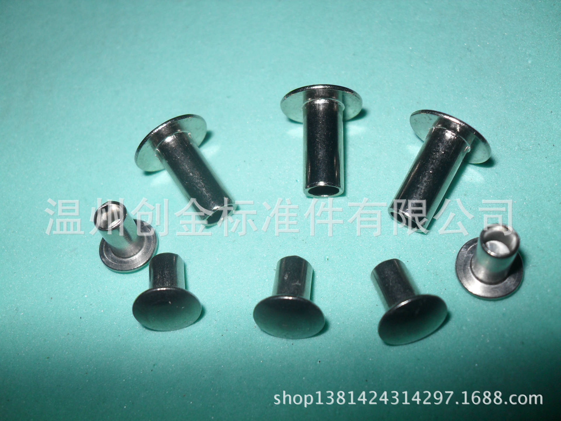 厂家专铆钉 平头实心铆钉 扁圆半空心铆钉 沉头半空心铆钉-阿里巴巴