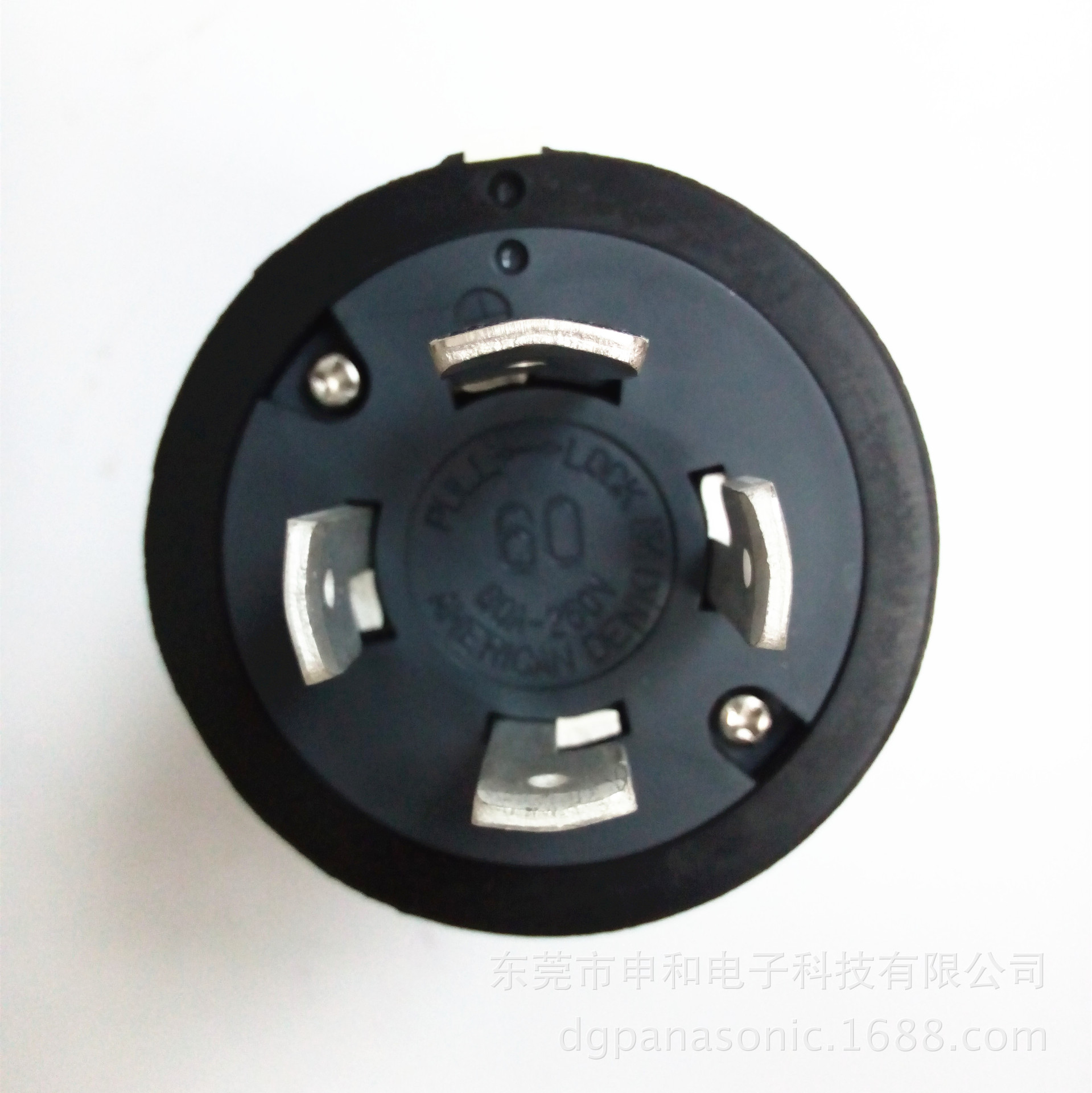 AMERICAN DENKI美国电机4622R/4620引挂式大功率工业插头60A250V-阿里巴巴