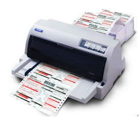 爱普生Epson LQ-680K II针式打印机高效型票据打印机 - 办公批发网