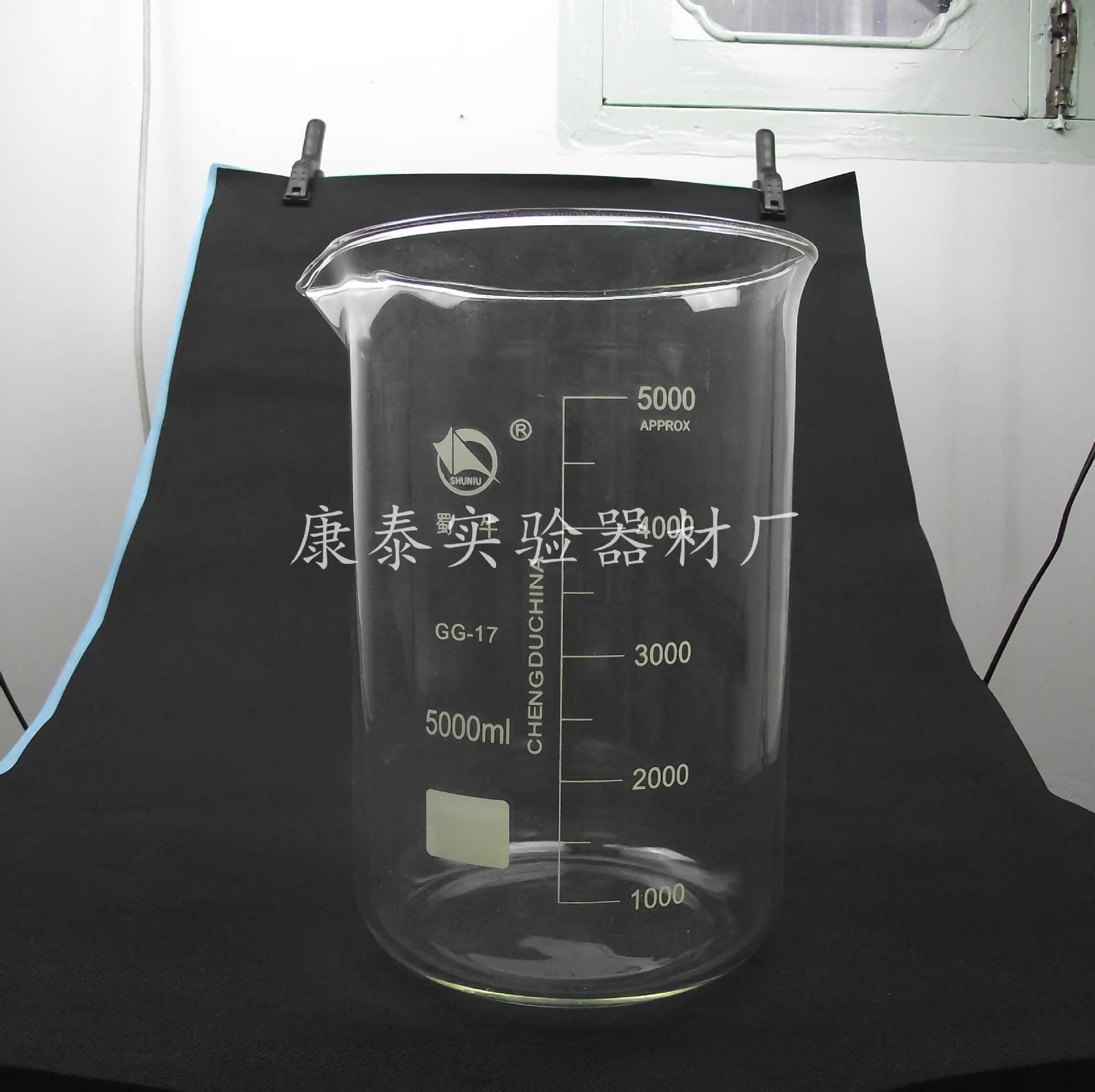 5000ml优质玻璃烧杯刻度玻璃杯 5L透明玻璃杯 规格齐全 - 包装材料批发交易网