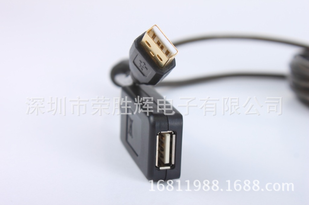 荣胜辉USB2.0延长线 公对母数据连接线10米 信号放大线 USB加长线-阿里巴巴