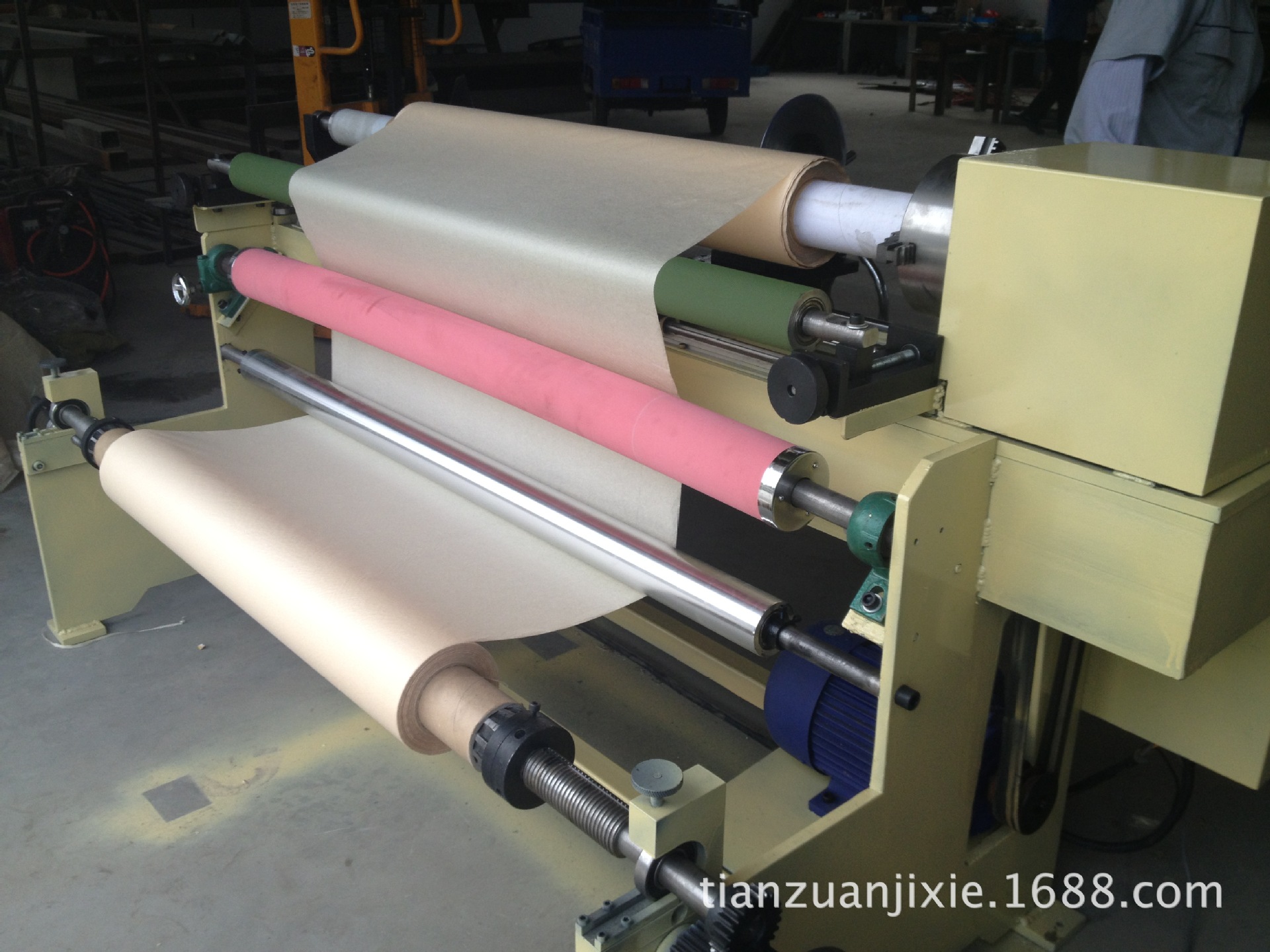 手动复卷裁切机 复卷裁切一体机 胶带复卷机 纸类裁切机-阿里巴巴