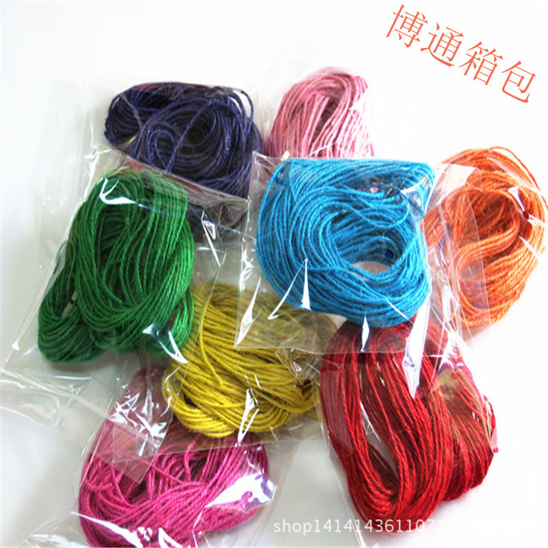 厂家现货供应DIY纸绳2mm纸绳装饰绳 双股彩色幼儿园手工教材拧绳-阿里巴巴