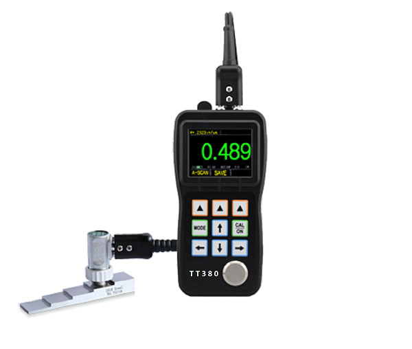TT380 高精度超声波测厚仪 穿透10mm涂层测量钢板厚度 0.01精度 - 机械设备批发网