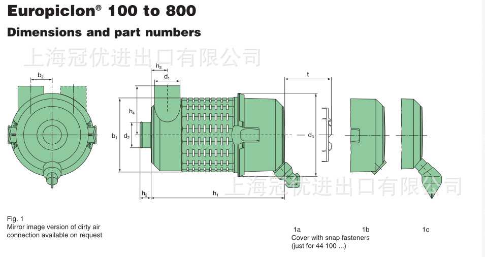 MANN FILTER曼牌Europiclon 100-800型4570092940空滤-阿里巴巴