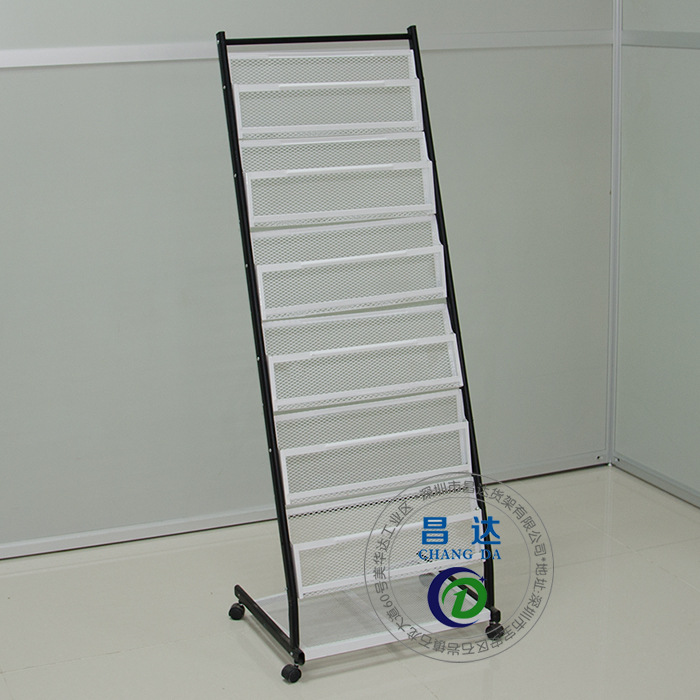 新品推荐 落地报刊架 展示架 资料报纸架 宜家书报架 品质保证 - 办公批发网