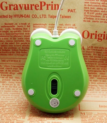 可爱卡通造型鼠标 创意可爱女生大爱青蛙造型有线鼠标USB光电鼠标-阿里巴巴