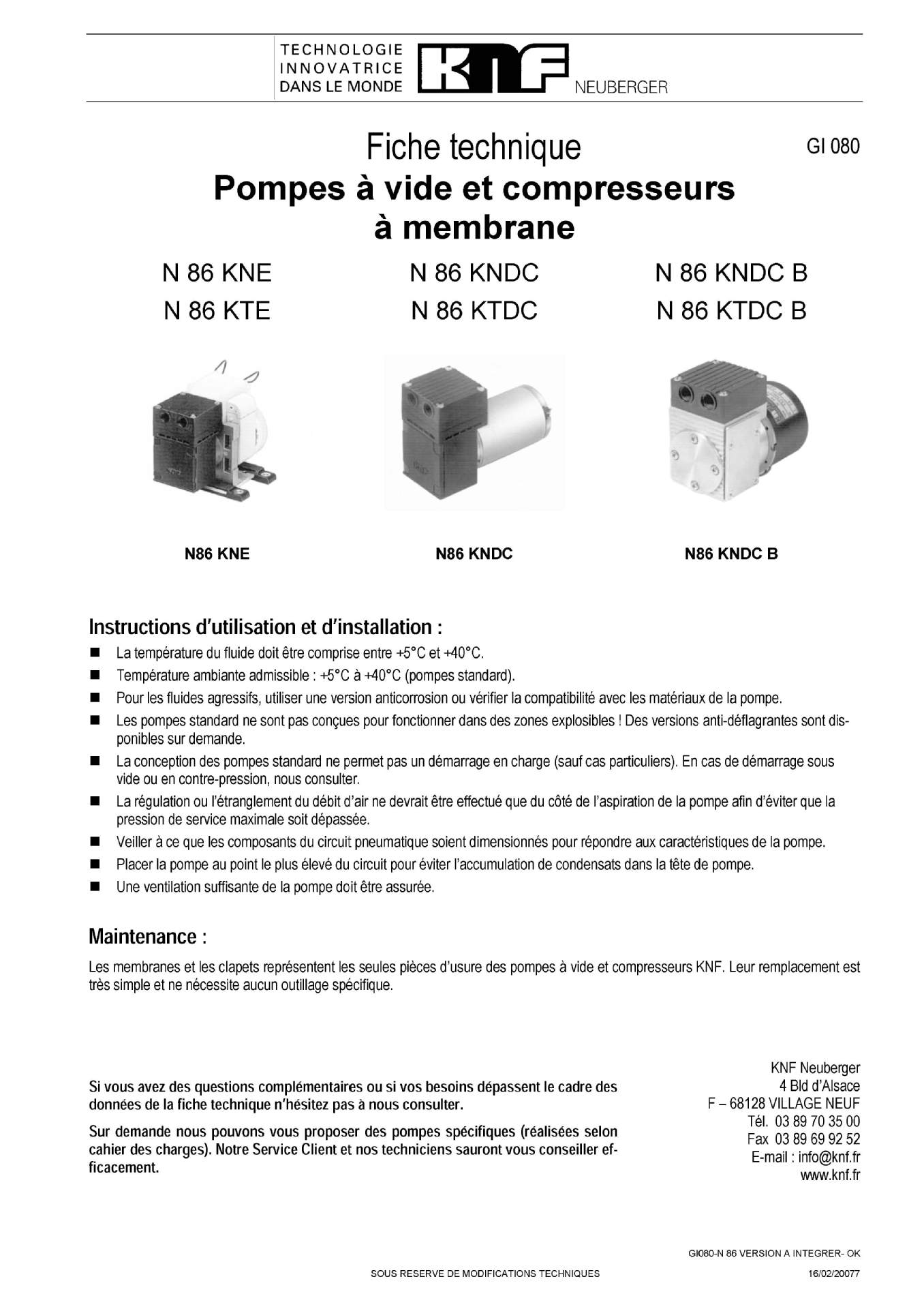 德国 KNF 气体分析仪 取样泵 N86KTE-阿里巴巴