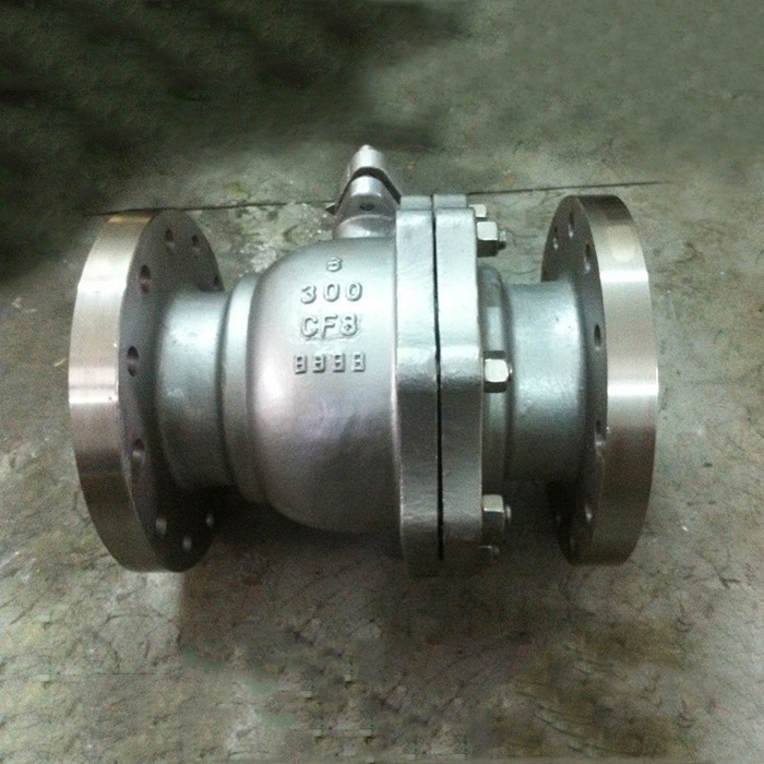 电动球阀 美标不锈钢球阀 气动法兰球阀 Q41F-300LB 三片式球阀-阿里巴巴