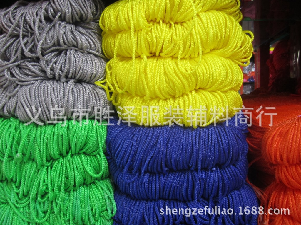 厂家供应PP丙纶绳 涤纶绳 八股绳DIY手工编织绳子 箱包辅料-阿里巴巴
