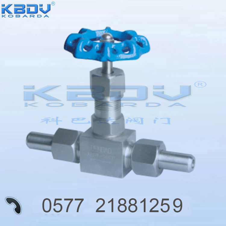 不锈钢针型阀 J21W-320P不锈钢针型阀 外螺纹不锈钢针型阀 - 阀批发网