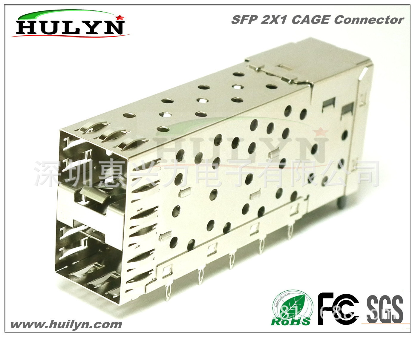 SFP连接器2x1，双层SFP光纤连接器，光纤交换机模块-阿里巴巴