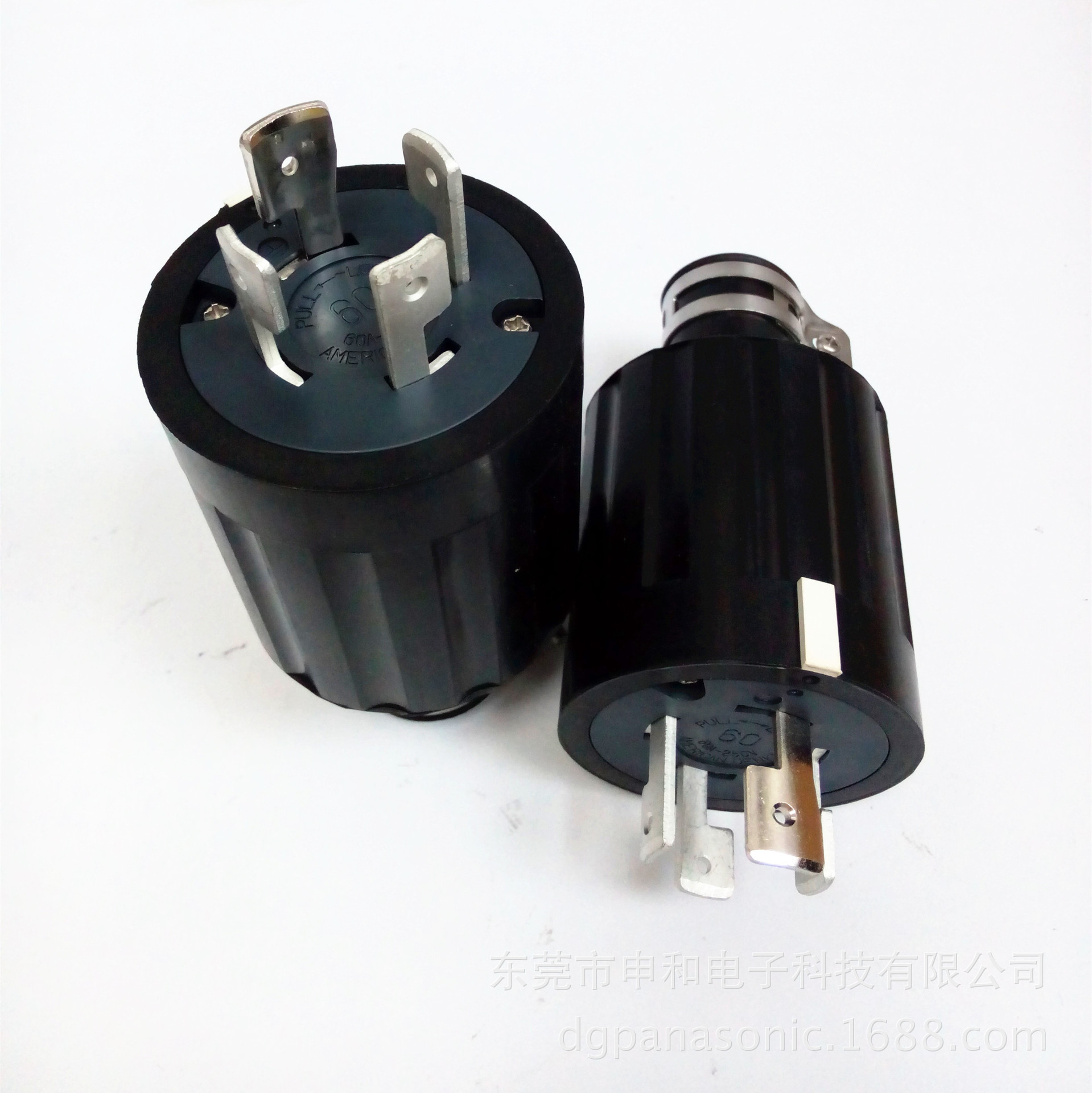 AMERICAN DENKI美国电机4622R/4620引挂式大功率工业插头60A250V-阿里巴巴