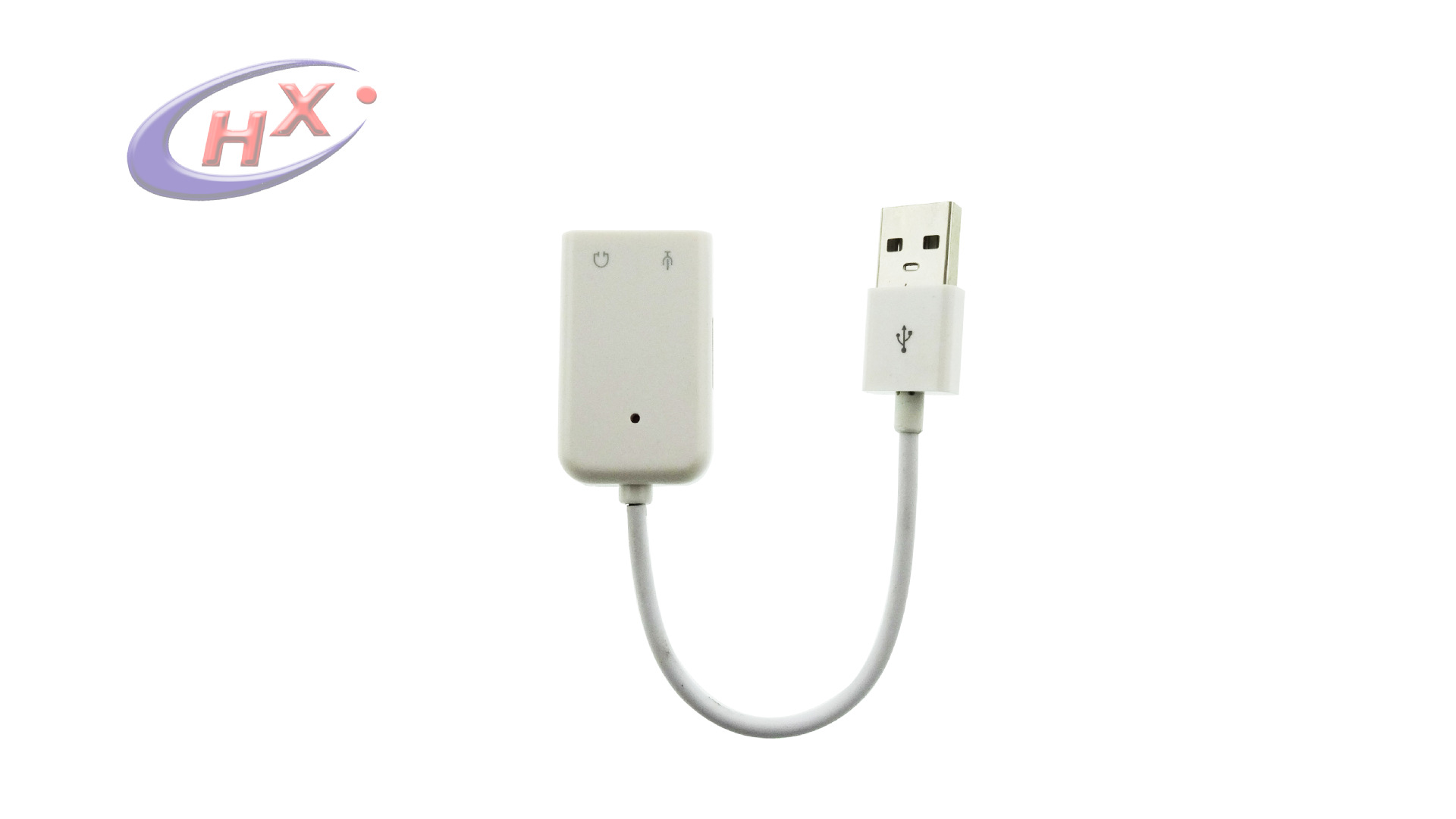 HEXIN USB 2.0 支持WIN7 带线声卡， USB SOUND usb声卡 完美音质 - 数码批发网