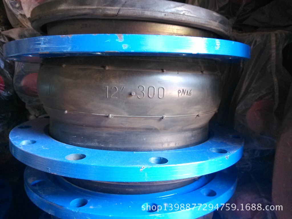 可挠曲橡胶软接头 法兰管道减震器 JGD41-16 DN300 厂家直销 - 阀批发网