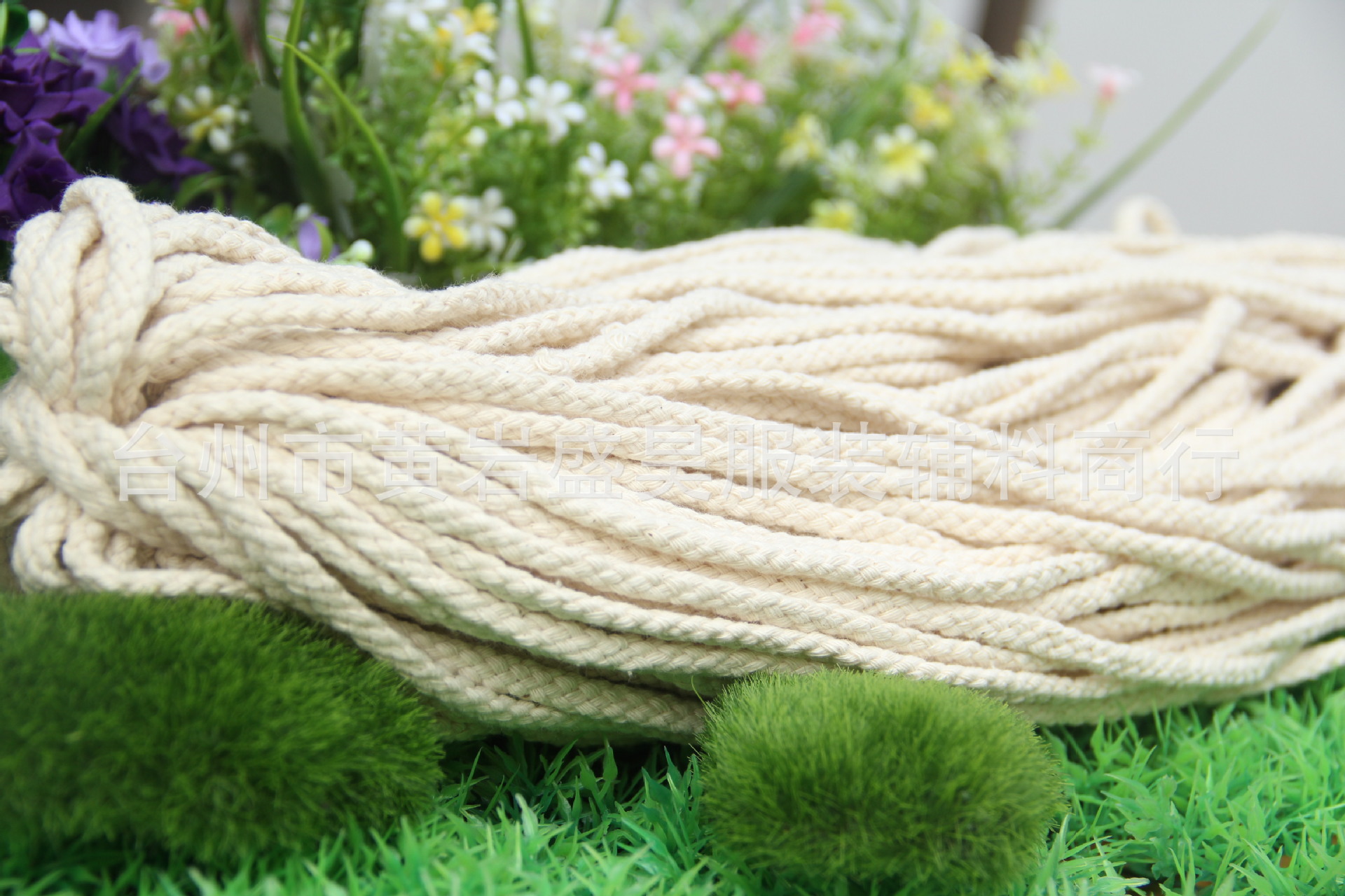 100%纯棉棉绳 环保八股棉绳 6mm棉绳 现货批发-阿里巴巴