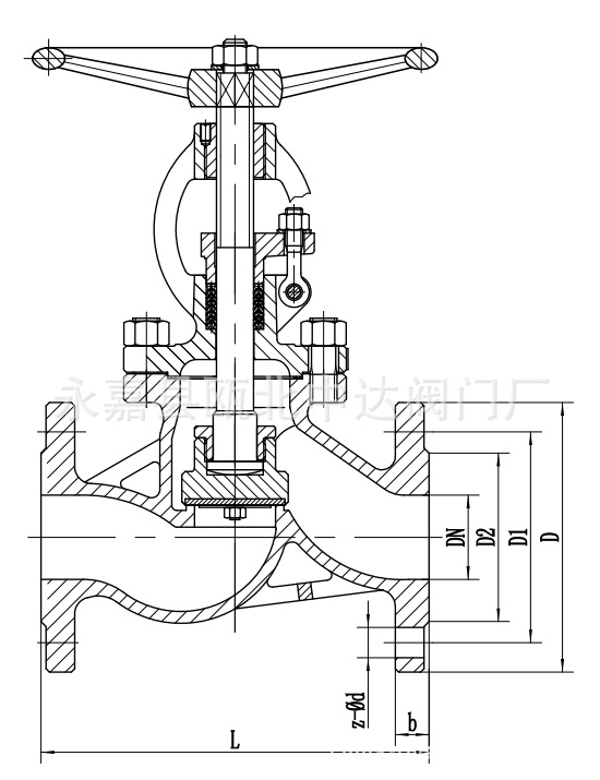 J41F-16RL 不锈钢软密封截止阀-阿里巴巴