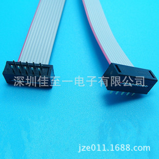 工厂直销 FC/FD排线/2.54mm间距/2.0MM间距 2*5P排线-阿里巴巴