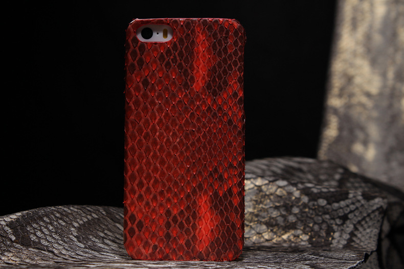 i-idea Handmade Luxury Genuine Real Python Snake Back Skin Leather Cas ...