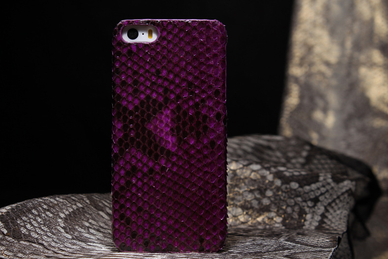 i-idea Handmade Luxury Genuine Real Python Snake Back Skin Leather Cas ...