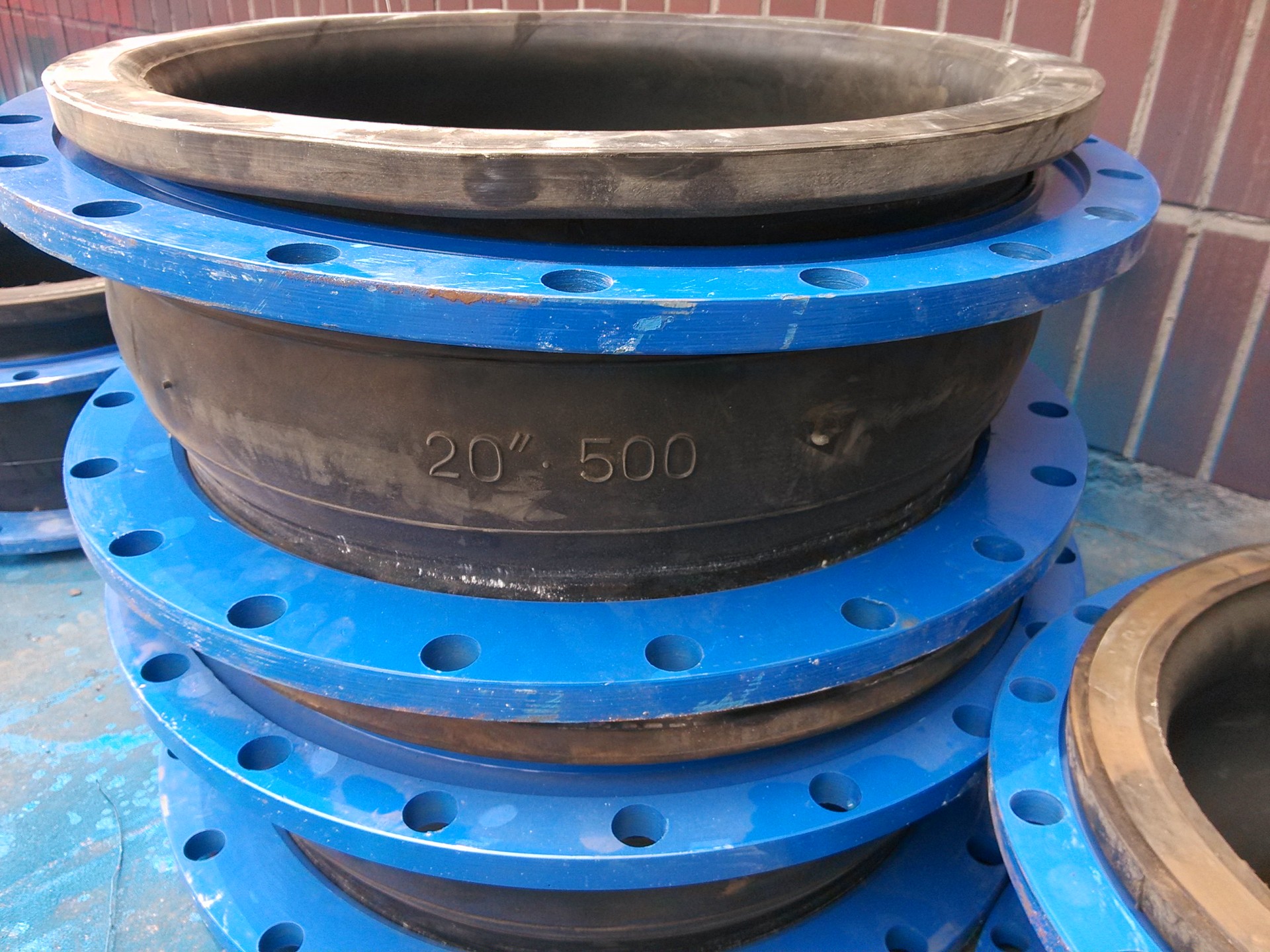 可挠曲橡胶软接头 管道减震器 JGD41-10 DN500 工厂直销-阿里巴巴