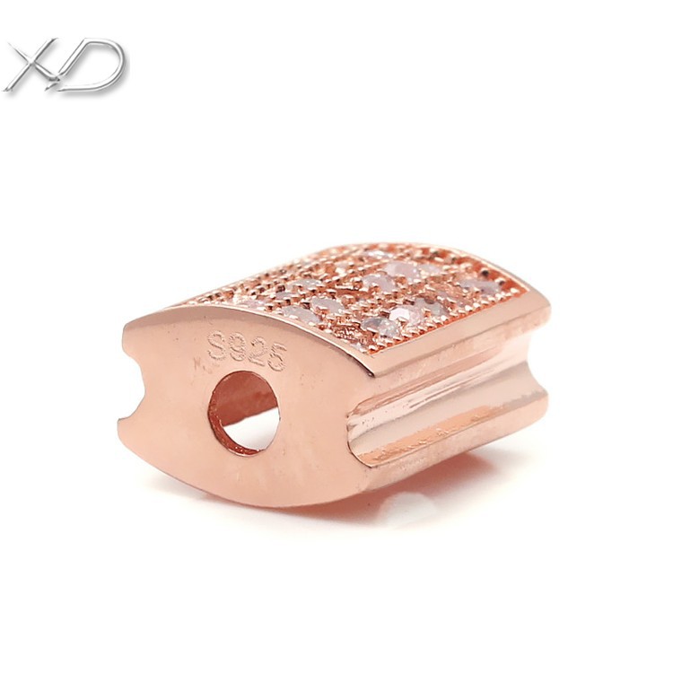 XD 925银配件批发 diy镶嵌散珠配件批发 银串珠 S925银隔珠 厂家-阿里巴巴